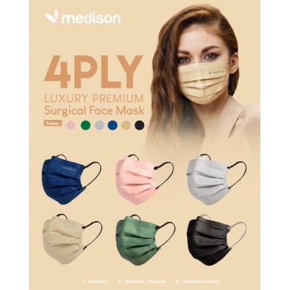 Medison 4ply Adult Surgical Face Mask