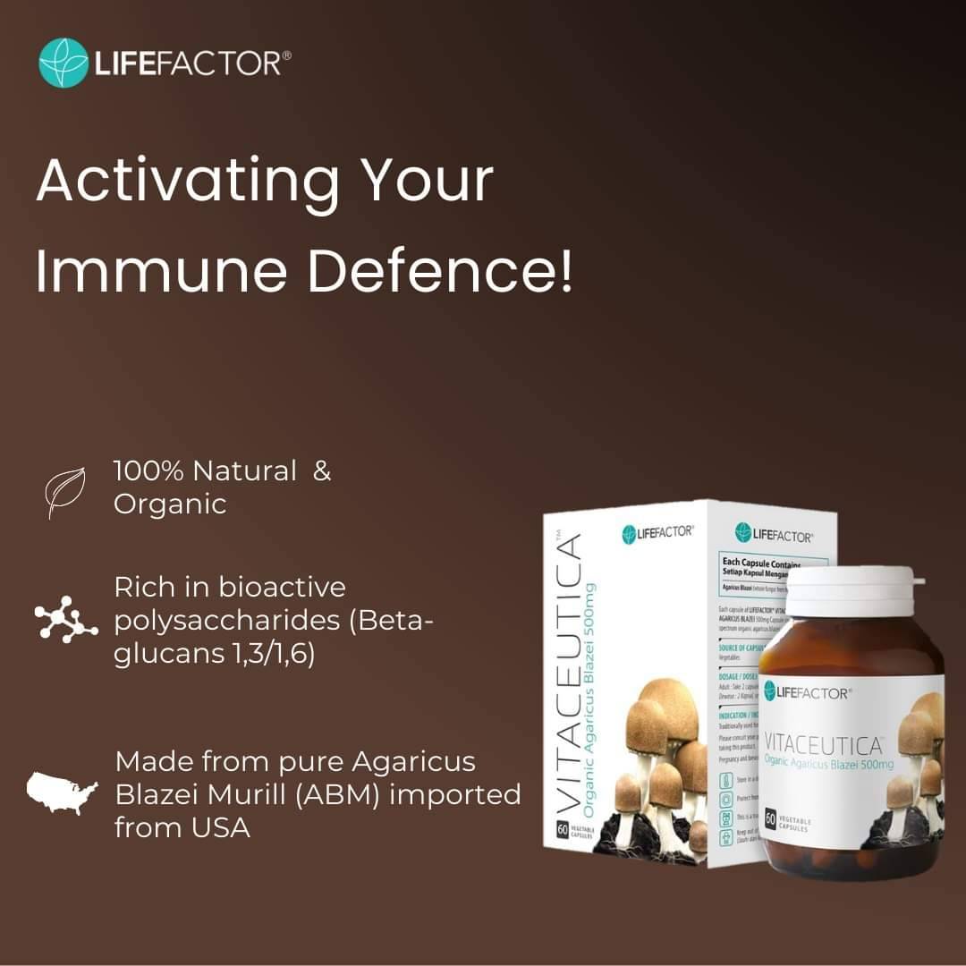 Life Factor Vitaceutica 60 Caps - Strengthen and modulates immune system