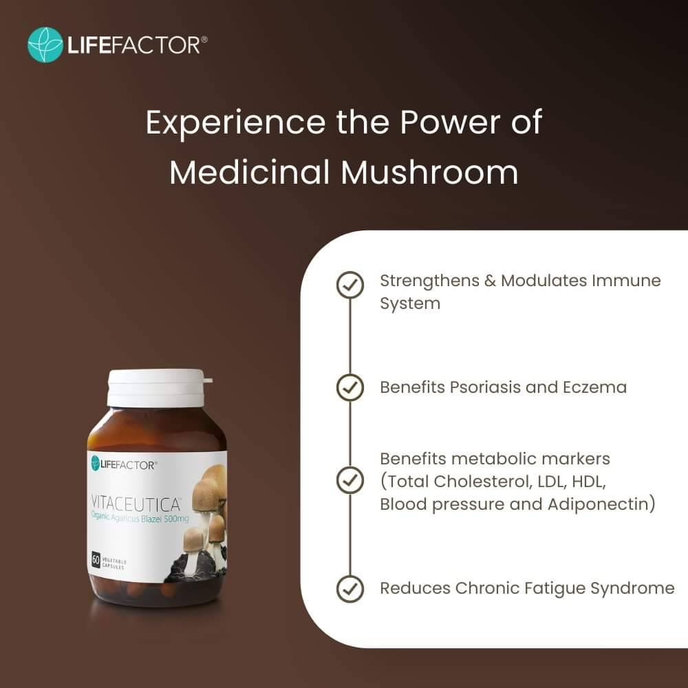 Life Factor Vitaceutica 60 Caps - Strengthen and modulates immune system
