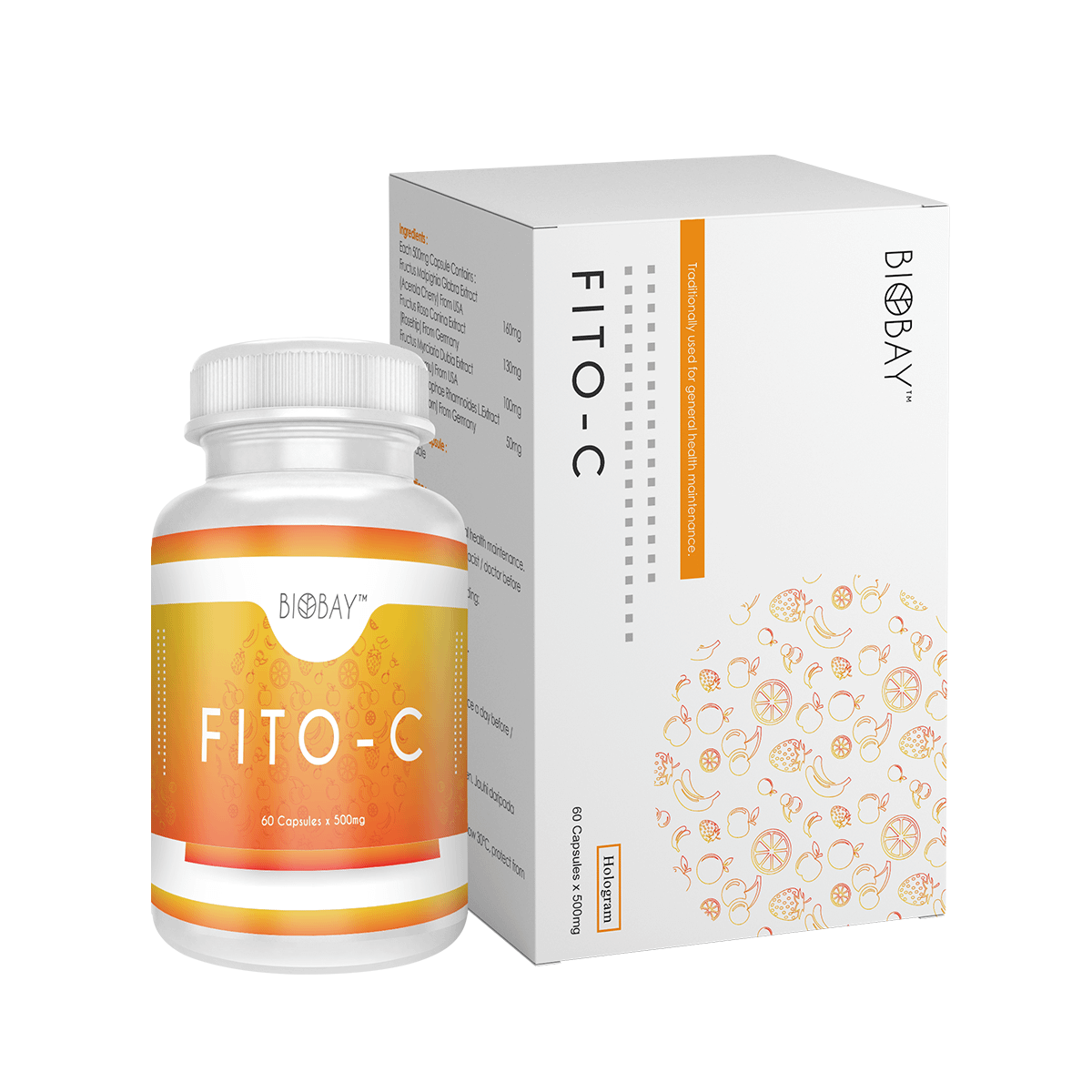 Biobay Fito-C Vitamin C 500MG X 60'S