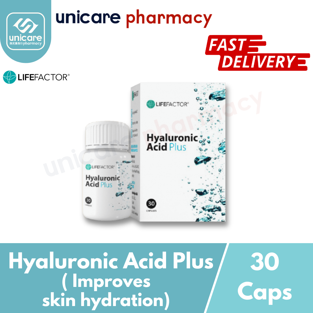 Life Factor Hyaluronic Acid Plus 30 Caps - a formulated blend of ...